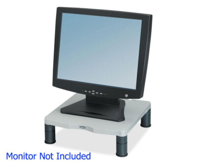 Fellowes Monitor Riser - Up to 21" Screen Support - 60 lb Load Capacity ...