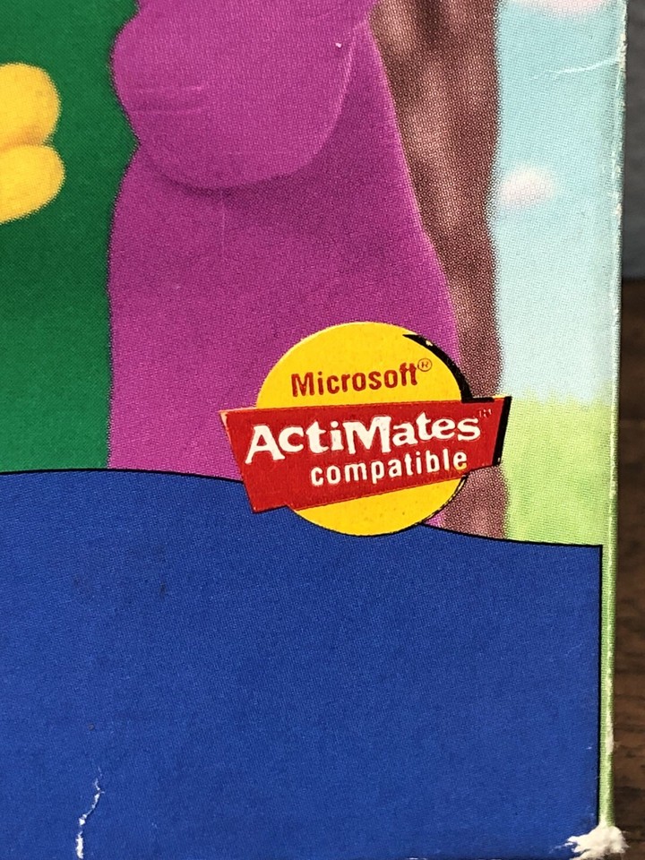 Barney’s Making New Friends VHS 1995 White TV Show RARE! Microsoft ...