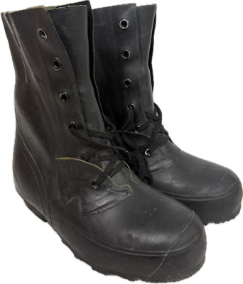 8W Vintage US Military Extreme Cold Weather Mickey Mouse Boots Black | eBay