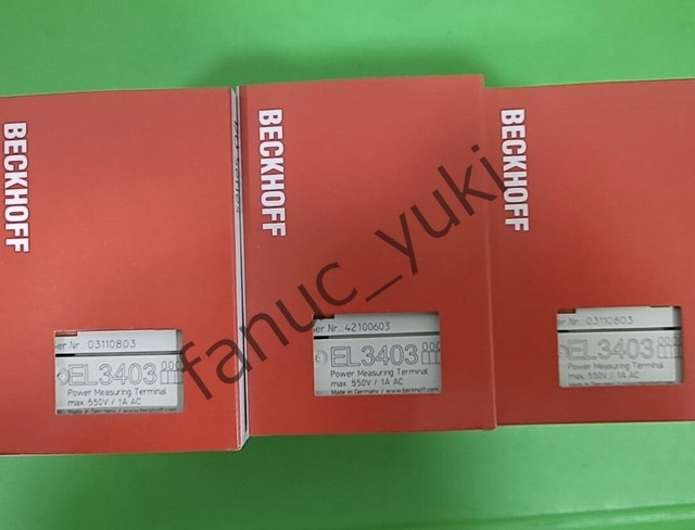 Beckhoff EL3403 Power Measuring Terminal for sale online | eBay