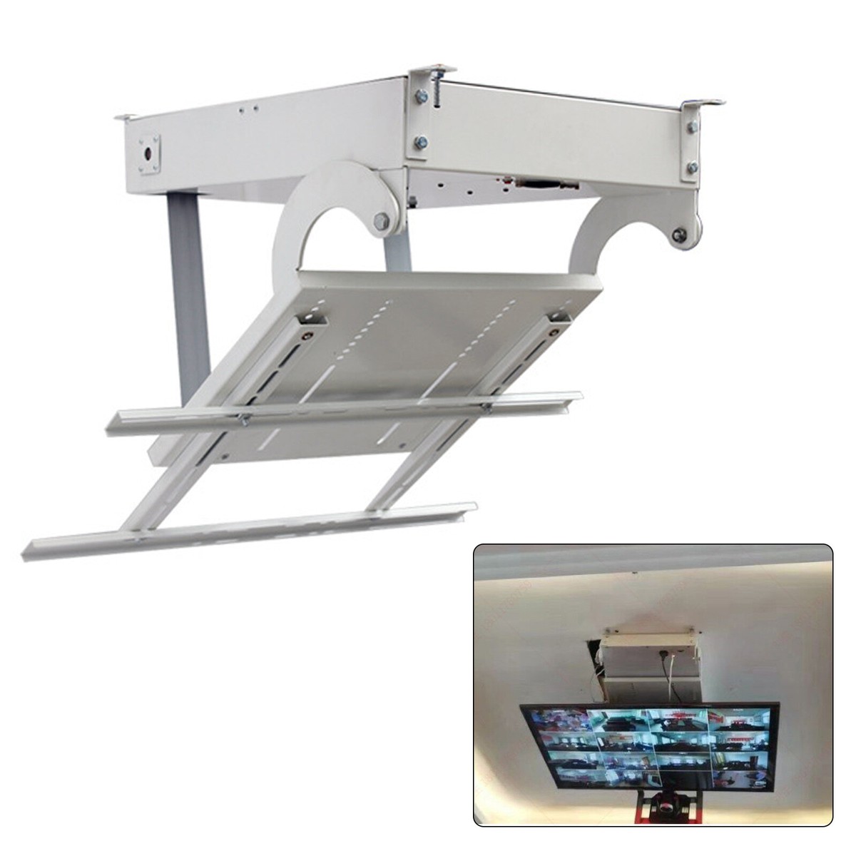 Automated Ceiling Mount Tv | Shelly Lighting