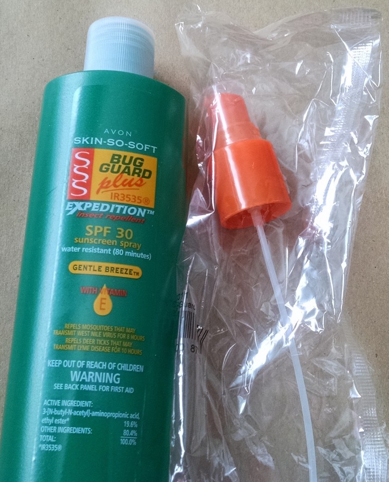 AVON SKIN-SO-SOFT- BUG GUARD EXPEDITION INSECT REPELLENT SPF 30 PUMP 8 ...