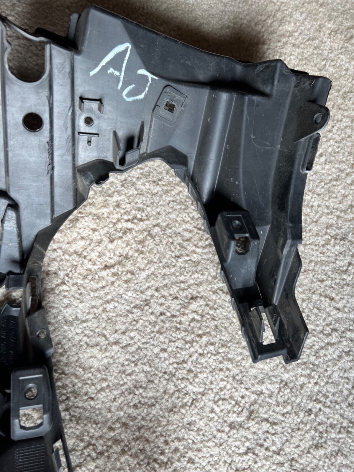 Genuine MERCEDES S212 W212 E-CLASS W212 Basic carrier for bumper ...