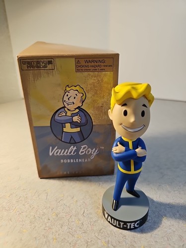 Gaming Heads VaultTec Industries Vault Boy Bobblehead Arms Crossed ...