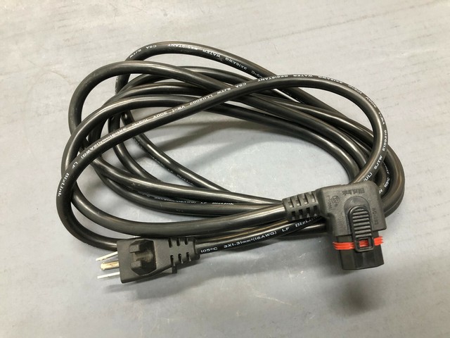 475-0406 Delta Q 10 foot (Locking / Sealing) AC-Cord (IEC320/C13) Delta ...