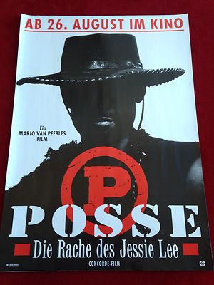 Posse Kinoplakat Poster A1, Die Rache des Jessie Lee, Mario Van Peebles ...
