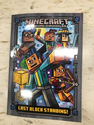 LAST BLOCK STANDING, MINECRAFT BOOK, WOODSWORD CHRONICLES ,NEW ...