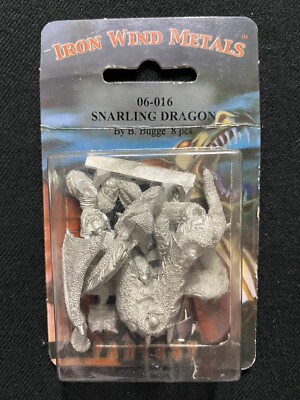 Iron Wind Metals Miniatures 06-016 Snarling Dragon New Sealed | eBay
