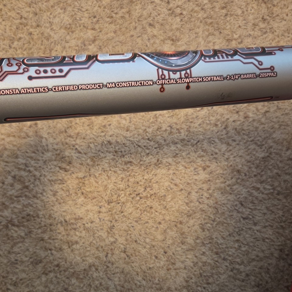 Monsta Psyborg 2020 Slowpitch Softball Bat 26oz ASA/USA M4 | eBay