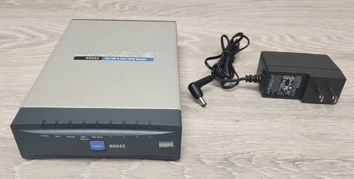 Cisco Systems Linksys RV042 10/100 4 Port VPN Router Business Tested ...