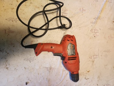 Black and Decker DR201 10mm electric Drill with level indicator TESTED ...