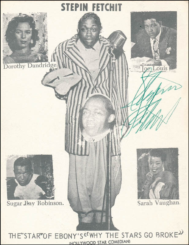 Stepin Fetchit Stereotypes