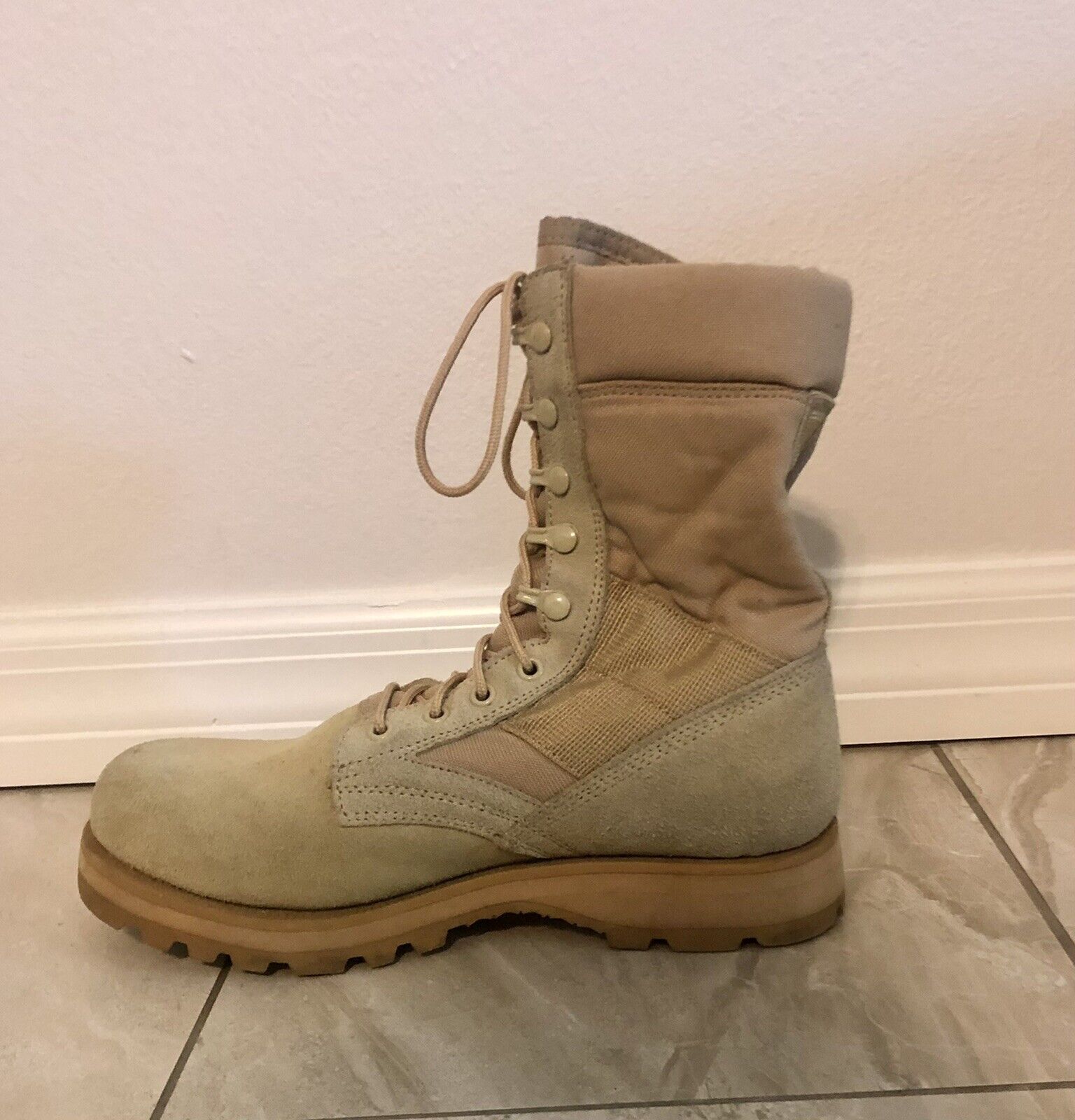 Pre-owned Army Desert Tan Mens Combat Speedlaced Jung… - Gem