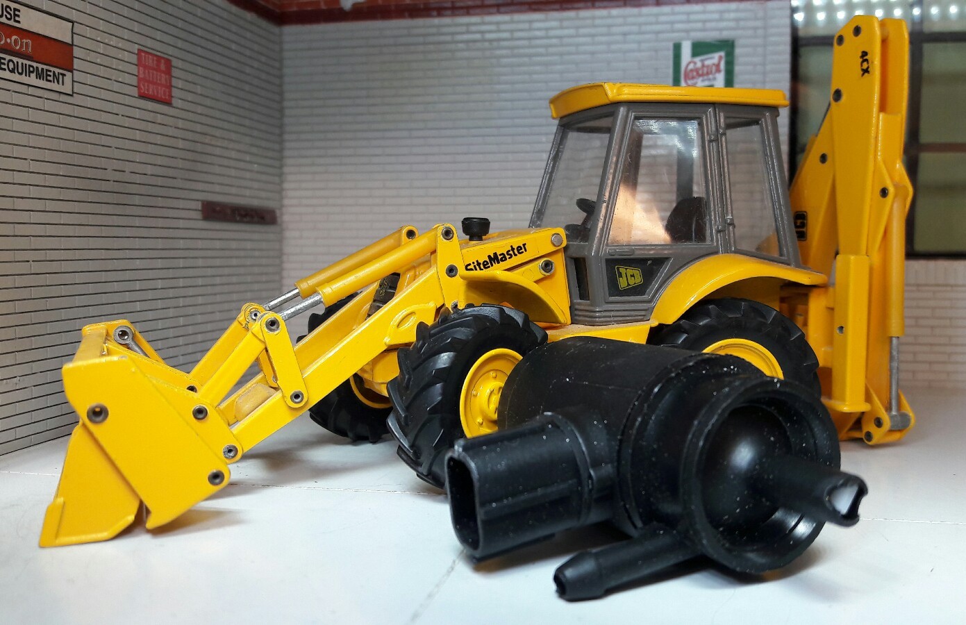 JCB Screen Washer Pump 3CX 4CX Sitemaster Fastrac 1CX Backhoe Loader ...