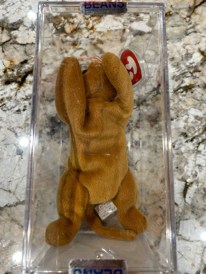 TY Beanie Baby ALL GOLD NIP Authenticated MWMT 3rd/1st GEN RARE Museum Quality! | eBay