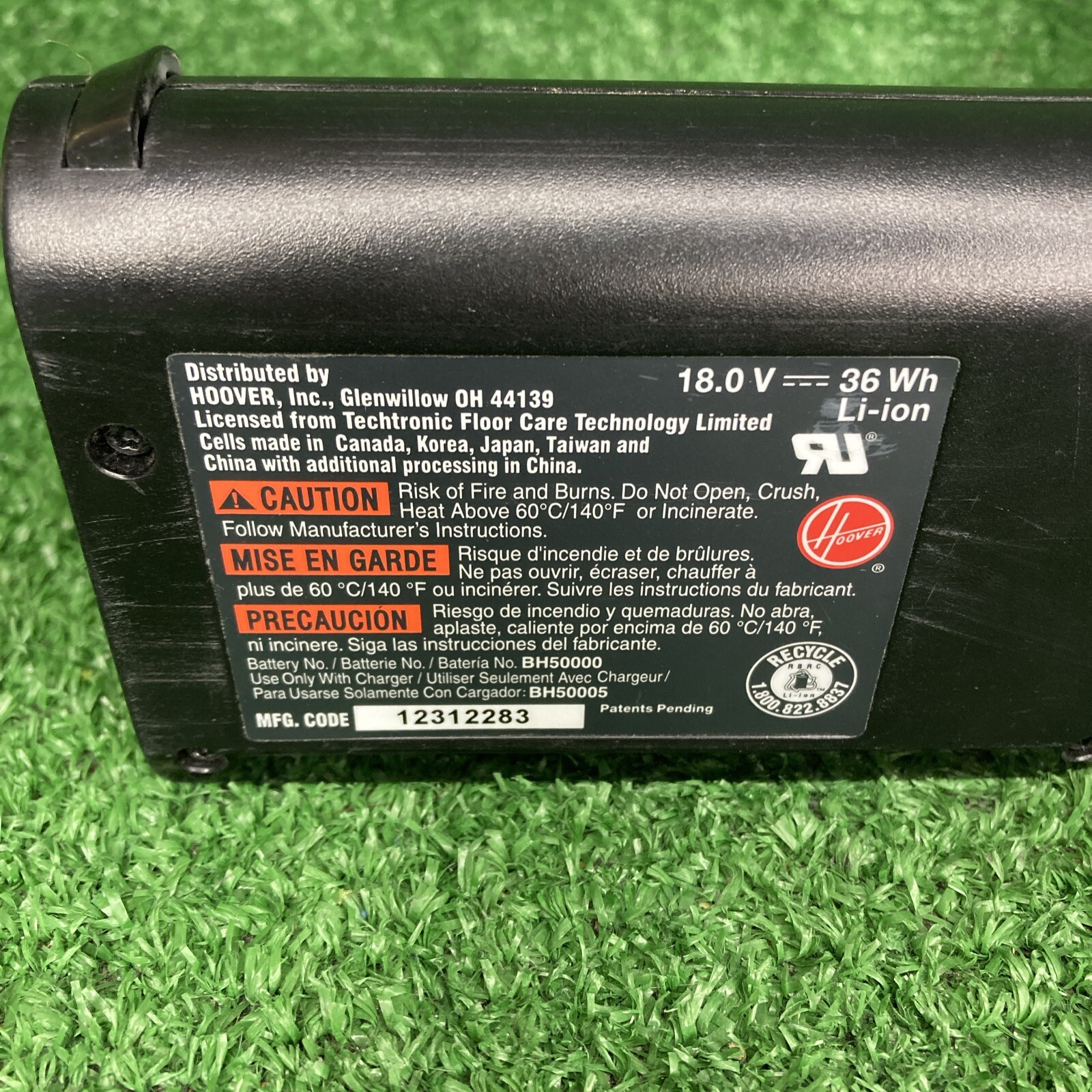 Hoover BH50000 LiNX Lithium Ion Battery for sale online | eBay