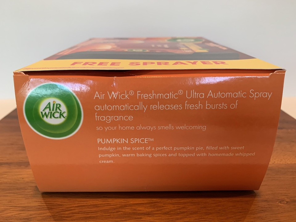 Air Wick FreshMatic HARVEST SPICE Motion Sensor Aerosol Automatic Spray ...