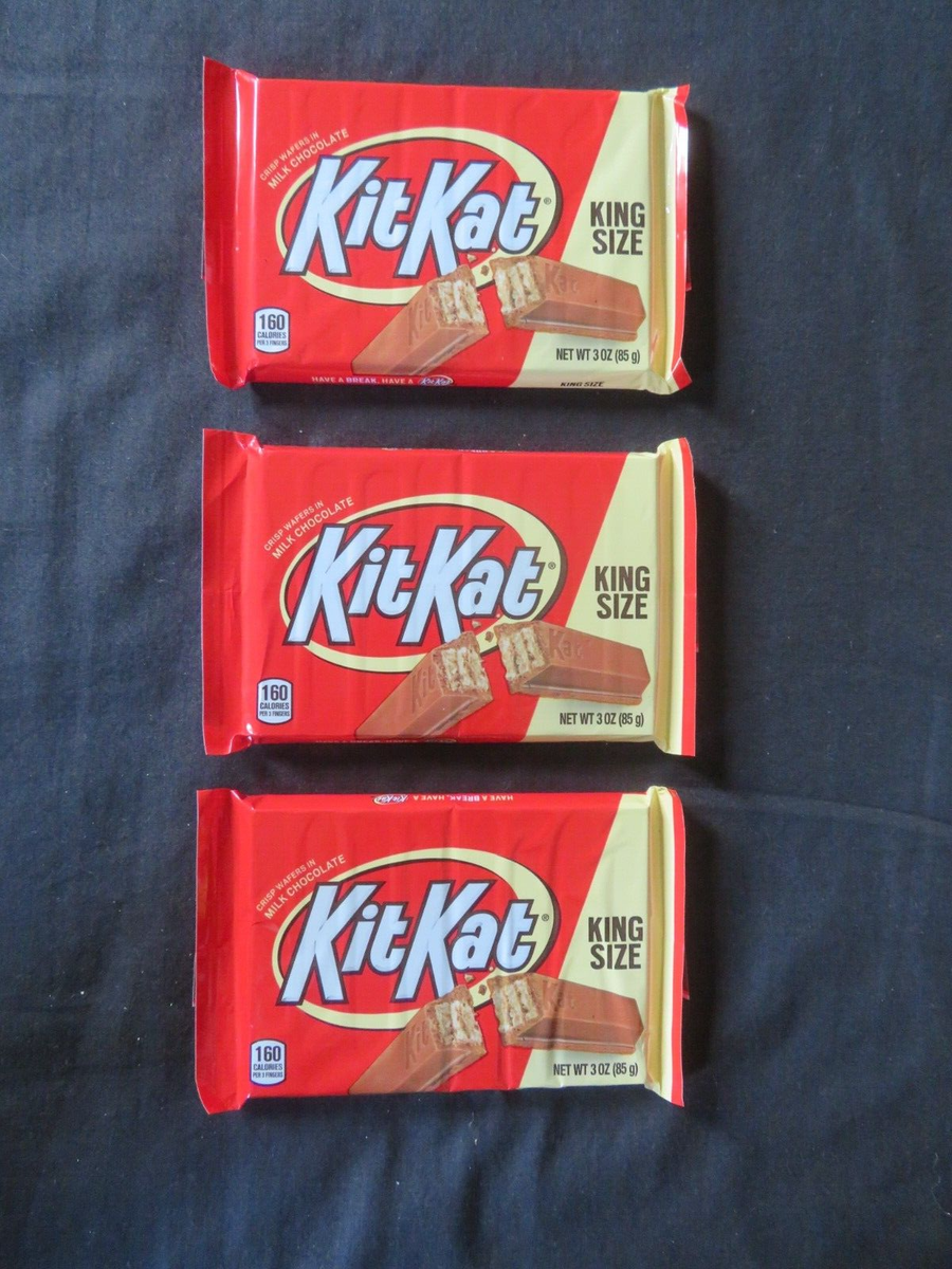 Kit Kat Sizes Over The Years
