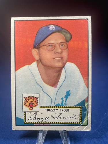 1952 Topps Baseball Low Grade Card Dizzy Trout #39 Detroit Tigers | eBay