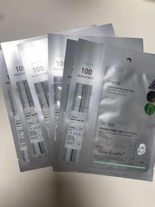VT Reedle shot 100 2-step mask 10 sheets K-Beauty | eBay