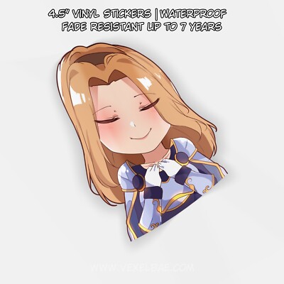 League LoL - Lux | Cute Gaming Weeb JDM Vinyl Window Peeker Decal | eBay