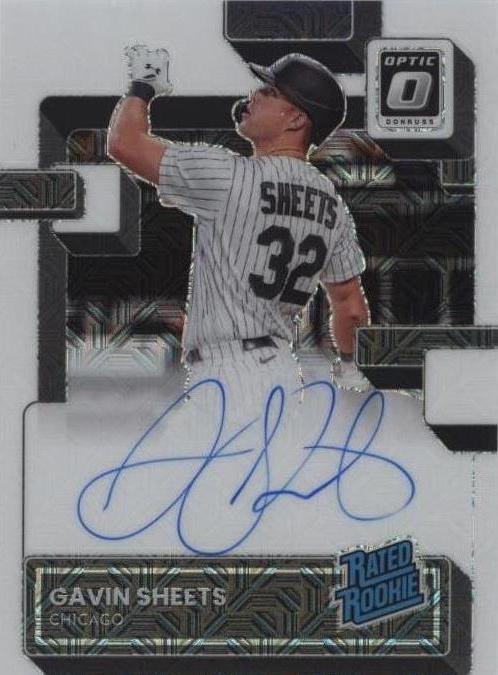 2022 Panini Donruss Optic - Rated Rookie Signatures Gavin Sheets #RRS ...