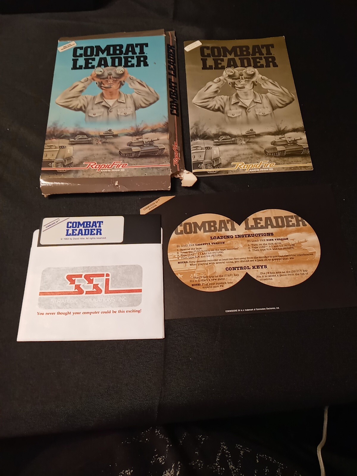 Combat Leader Commodore 64 - Prix - Photo - Présentation