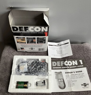 DEFCON 1 notebook computer security system # SEL0400 anti-theft w ...