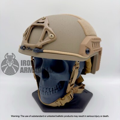 IRON ARMADILLO® Maritime MT Super High Cut Ballistic Tactical Helmet ...