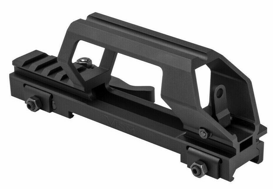 VISM Gen 2 Quick-Release Carry Handle w/ Flip-Up Sight Tactical Rifle ...