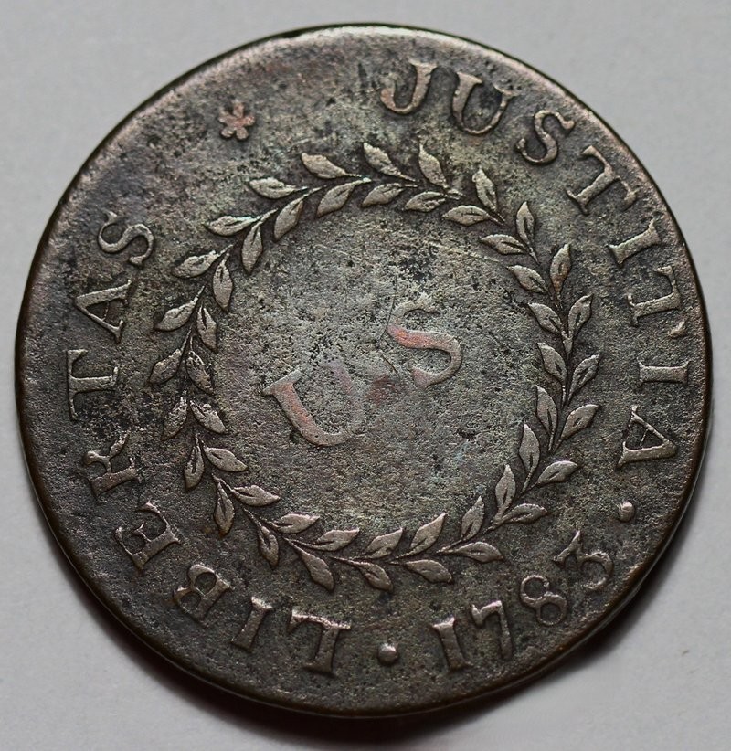 1783 Nova Constellatio, Small US, Pointed Rays, Colonial Copper Coin | eBay