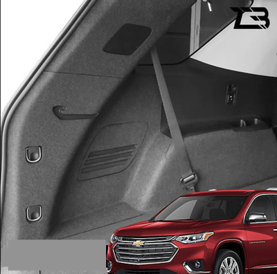 Trunk Side Cover Felt Fabric Black 8Pcs Ups# for Chevrolet Traverse ...