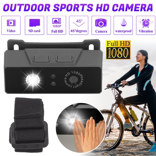 HD 1080P Mini Headlamp Camera Multifunction Head Flashlight For Camping ...