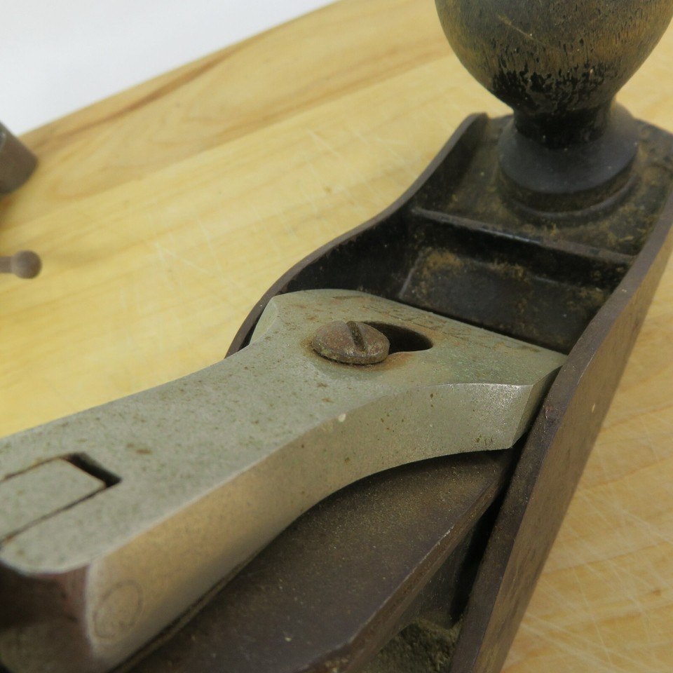 Wards Master Jack Plane No 3 Vintage Smoothing Wood Smooth Bottom Hand ...