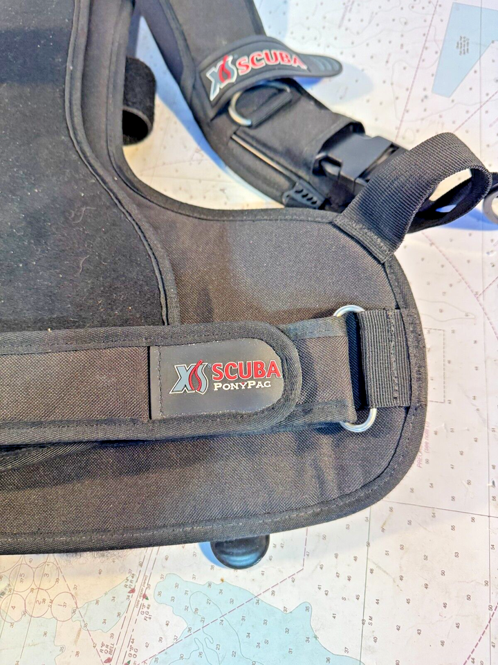 XS Scuba Pony Pac Harness, Regular , Black | eBay