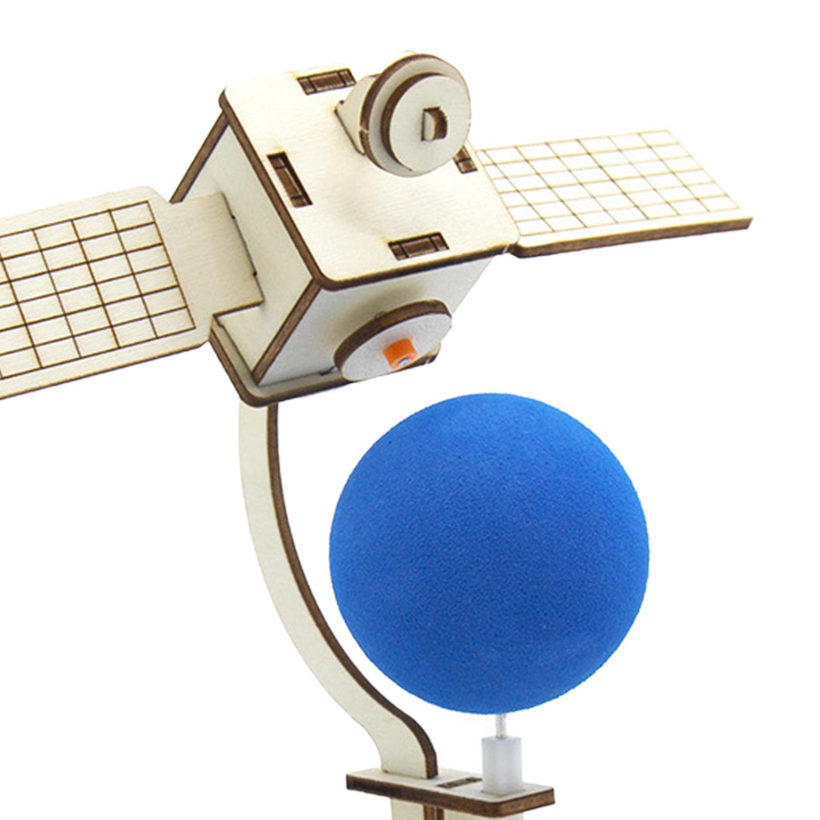Wooden Satellite Science Kits DIY Learning Toy for Teens Boys and Girls ...