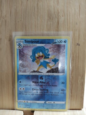 SIMIPOUR🏆 Reverse Holo 069/264 Fusion Strike 🏆 Pokemon Card | eBay ...