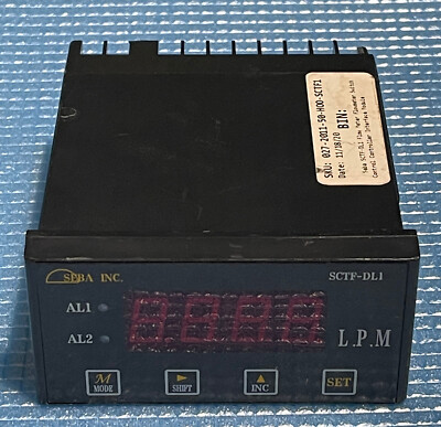 Seba SCTF-DL1 Flow Meter Flowmeter Switch Control Seba Switch Control ...