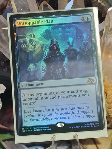 Mtg NM Unstoppable Plan Foil Aetherdrift | eBay
