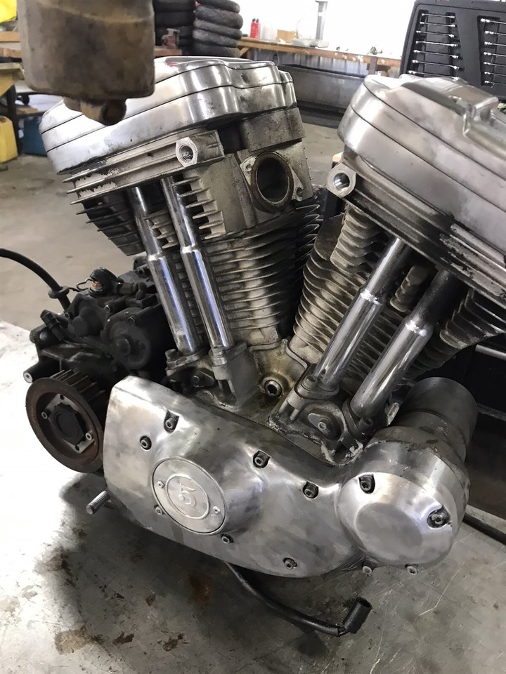 93 Harley Davidson XLH 883 XLH 883 H Sportster Engine Motor | eBay