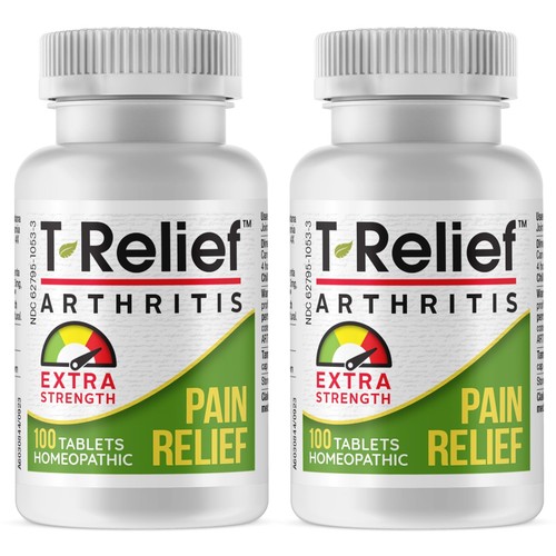 T-Relief Extra Strength Arthritis Arnica +12 Pain Relieving Natural ...
