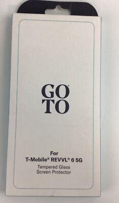 GO TO TEMPERED GLASS SCREEN PROTECTOR T-MOBILE REVVL 6 5G FREE SHIPPING ...