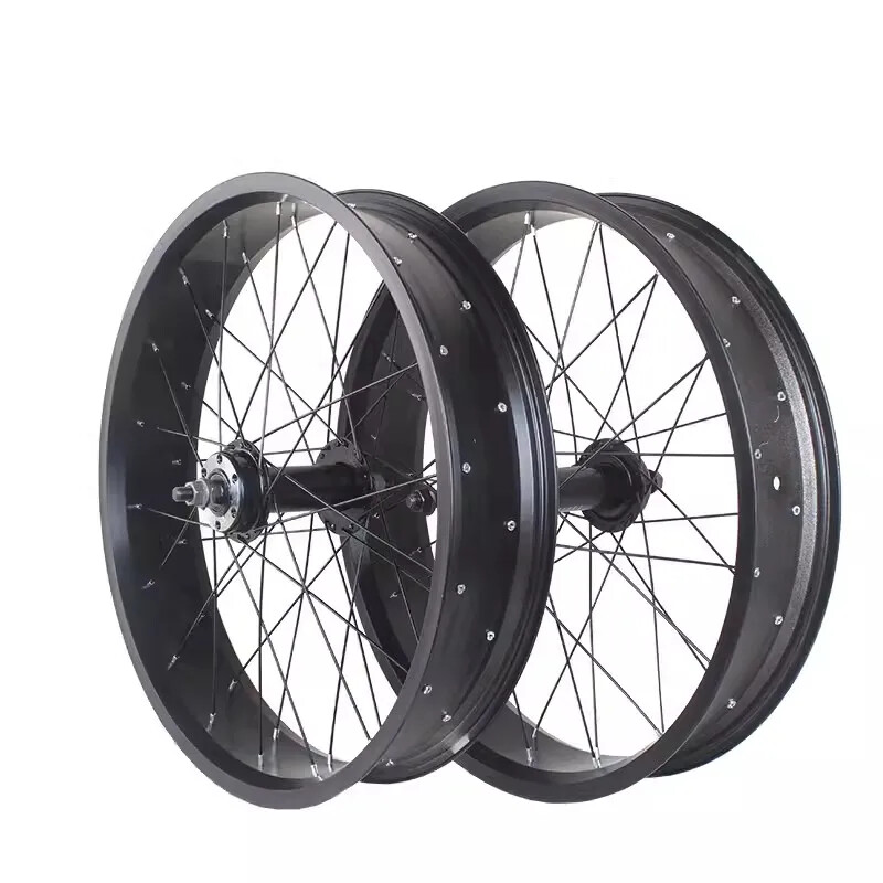 20X4.0 Snowbike Wheelset Wide Rim 20 Inch ATV Fat Bike Parts 36 Holes ...