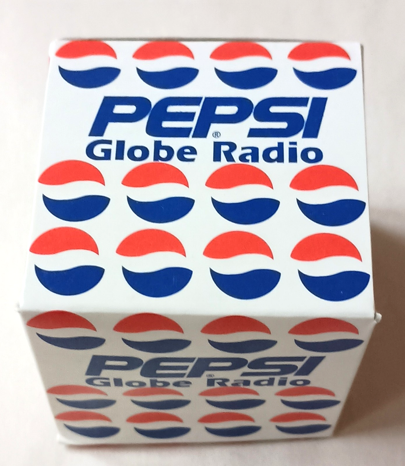 Rare Pepsi Cola Soda Globe Transitor Radio Ad Promo 1990s NOS New | eBay
