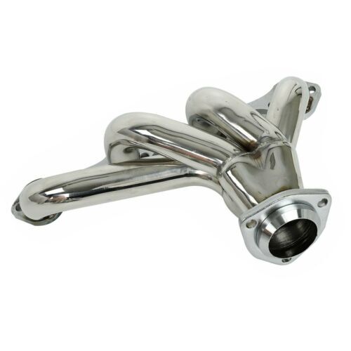 Stainless Manifold Header SBC Small Block Hugger For Ford 289-302-351 ...