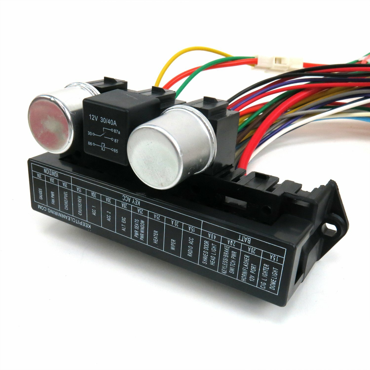 1966 - 1967 Ford Fairlane and Comet Wire Harness Upgrade Kit fits ...