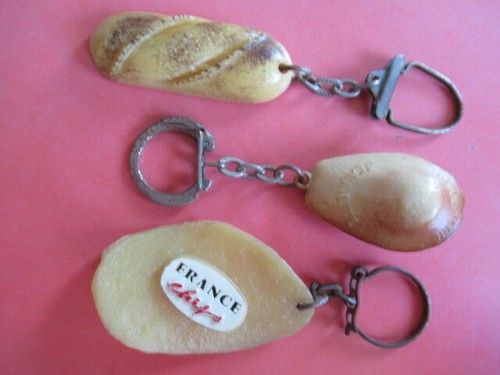 PORTE CLEF MINIATURE X 3 : PAIN MADELEINE CHIPS – BOULANGERIE PAIN AU ...