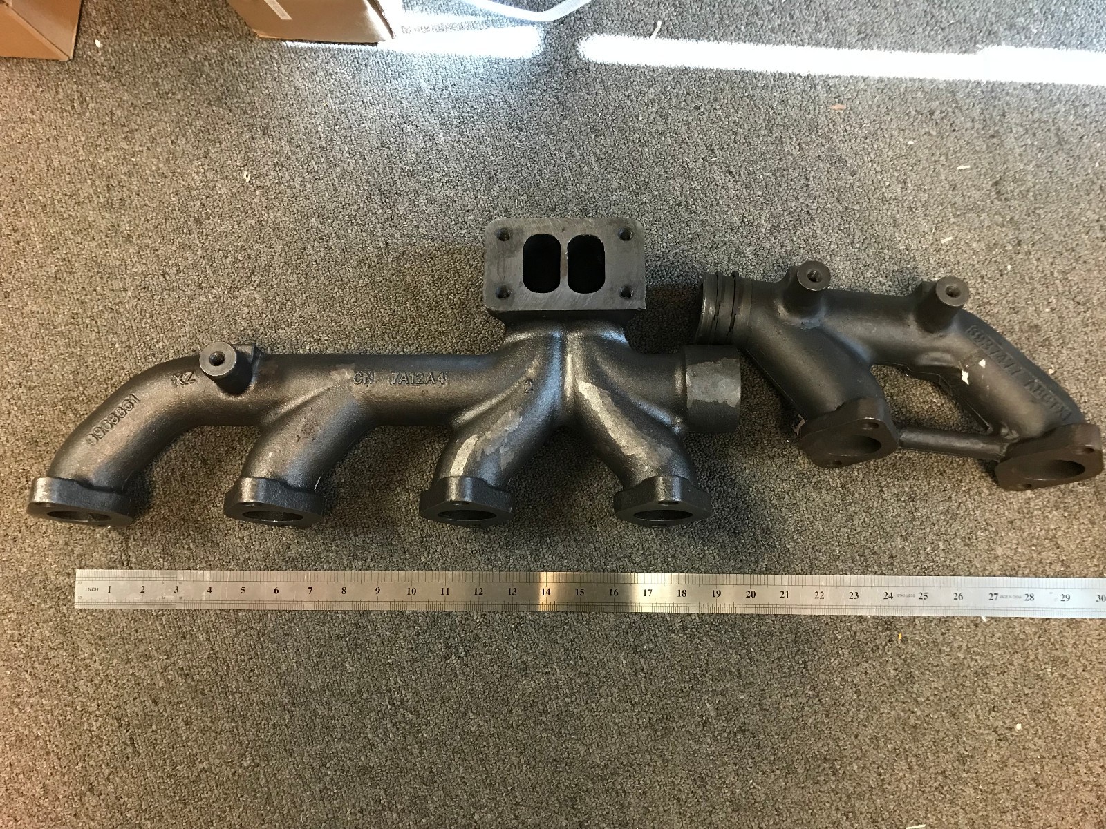 3937477 3943841 Exhaust Manifold for Cummins Engine L8.9 6LTAA | eBay