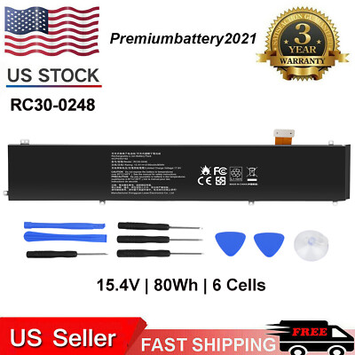RC30-0248 battery for Razer Blade 15 Advanced RZ09-02385 RZ09-03017 ...