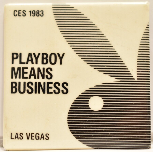 1983 CES Playboy Means Business Consumer Electronics Show Las Vegas ...
